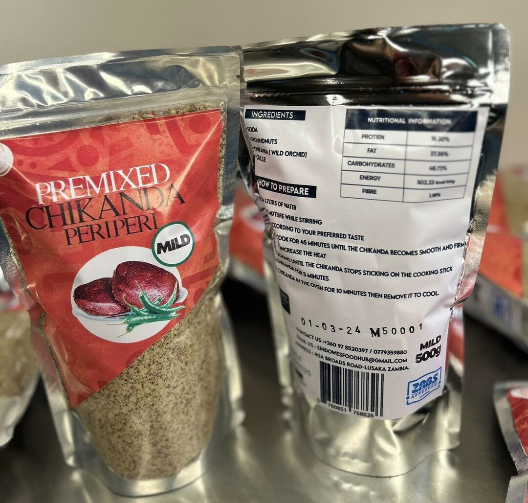 Pre Mixed Chikanda Zambian Polony Wild Orchid 500g. - Etsy