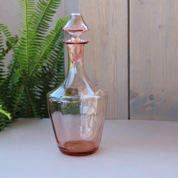 Pink Glass Bottles - Etsy