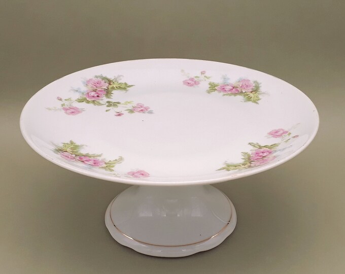 Porcelain Fruit or Dessert Stand, Porzellanfabrik Adolf Persch, Early ...