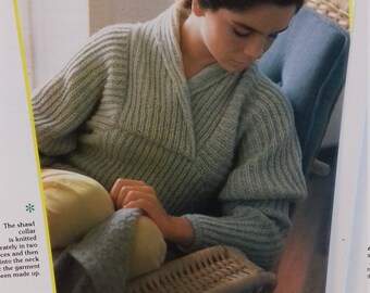 PDF Victory Jumper 1945 WW2 Knitting Pattern 1940s Retro