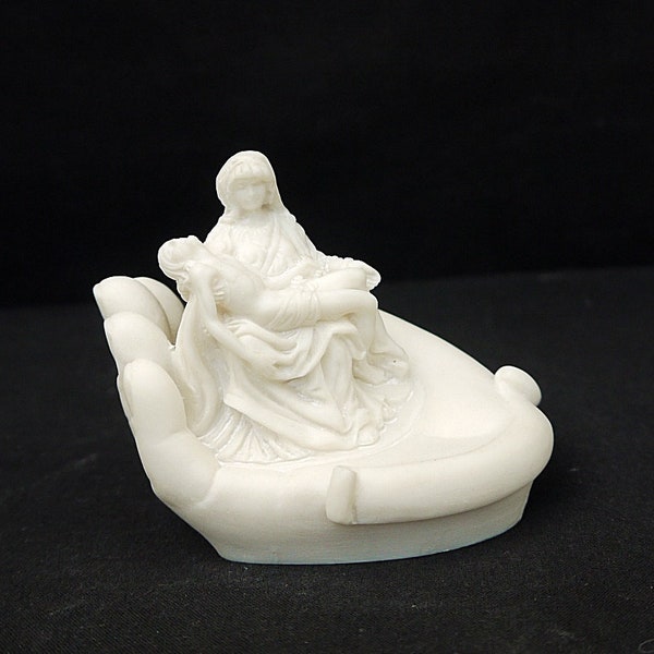 Mary Statue Alabaster - Etsy