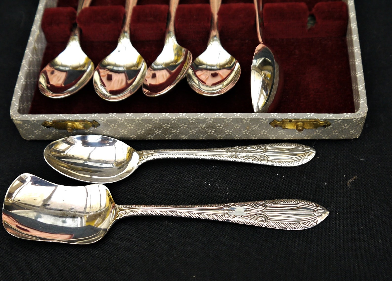 Vintage Yeoman Plate Epns Teaspoons and Sugar Spoon Set 7 Pcs - Etsy UK
