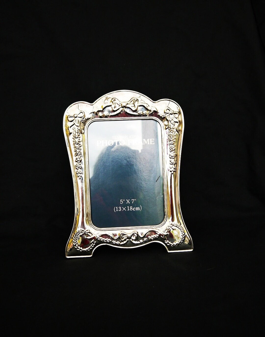 Vintage Large Silver Plate Frame Art Nouveau Style Silver Plate Frame ...