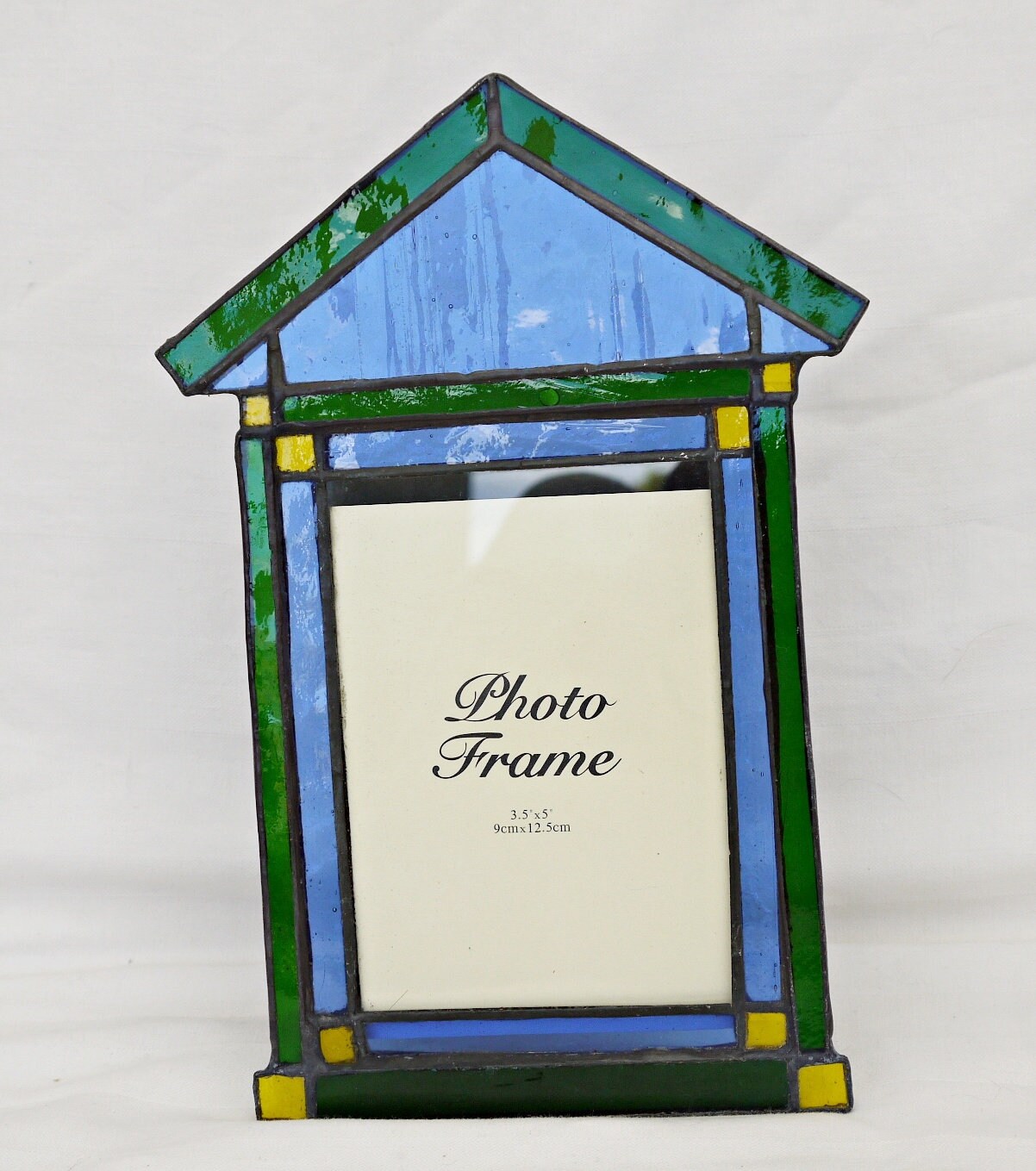 Stained Glass Photo Frame Vintage Picture Frame Ornate Stained - Etsy