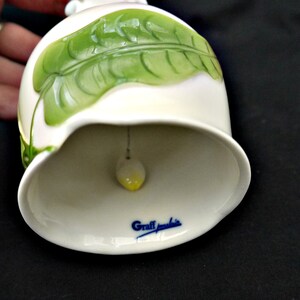 Graff Porcelain Lily Calla Bell: Vintage German Bone China - Etsy