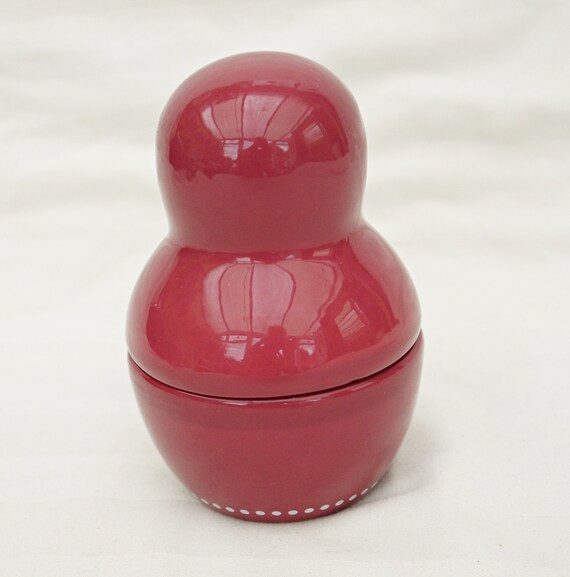 Art & Collectibles Art Dolls ceramic nesting Russian dolls 3 pcs set ...
