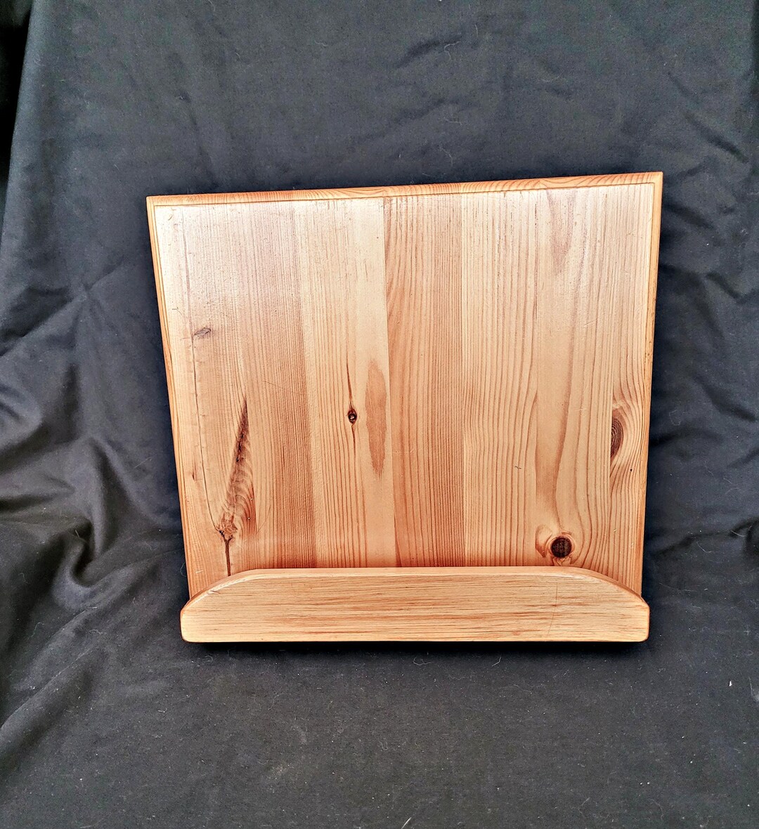 Wooden Book Rest Stand Wood Cookbook Stand Folding Recipe Holder ...