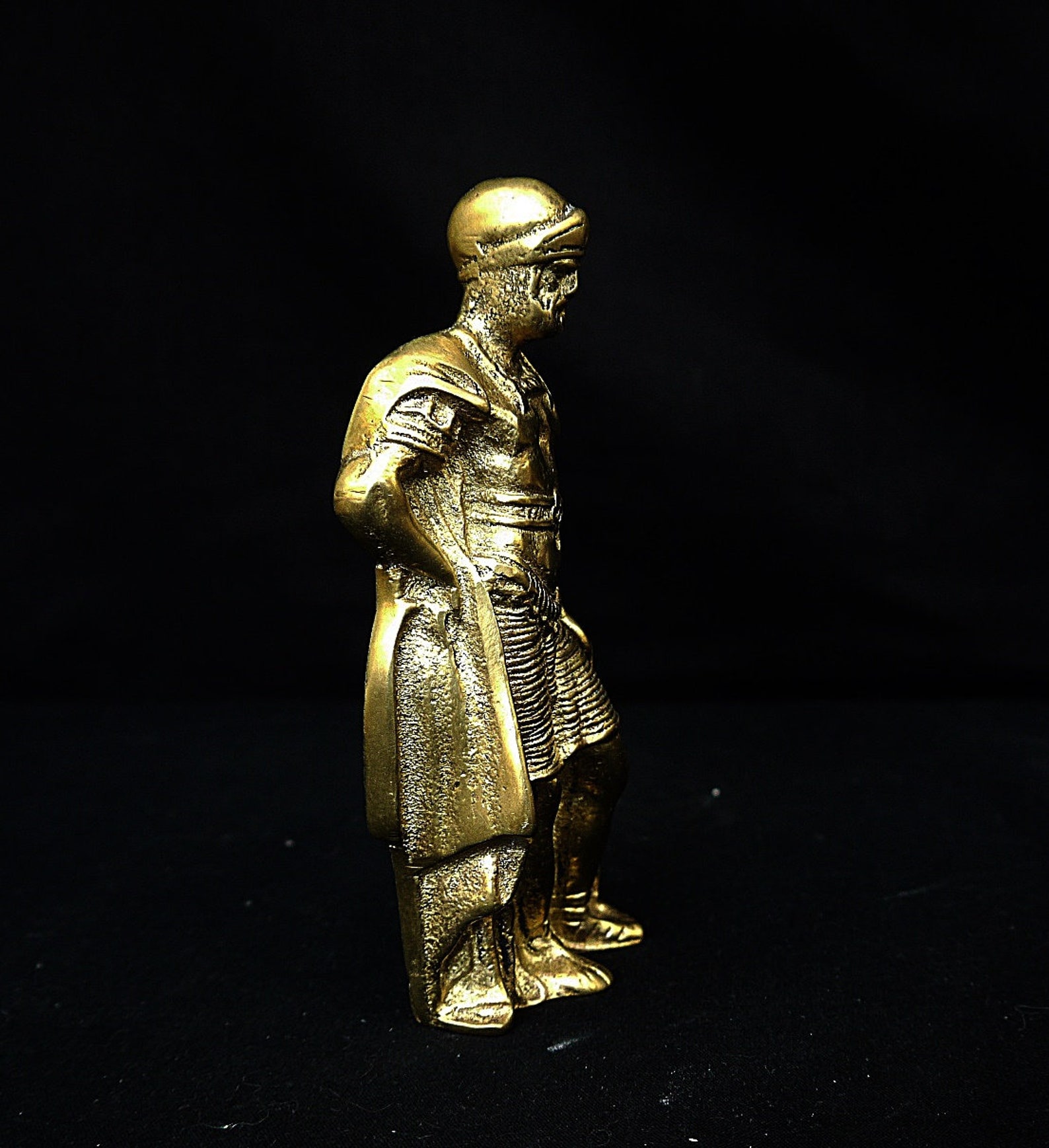 Vintage Solid Brass Knight Solid Brass Statue Knight in Armour - Etsy UK