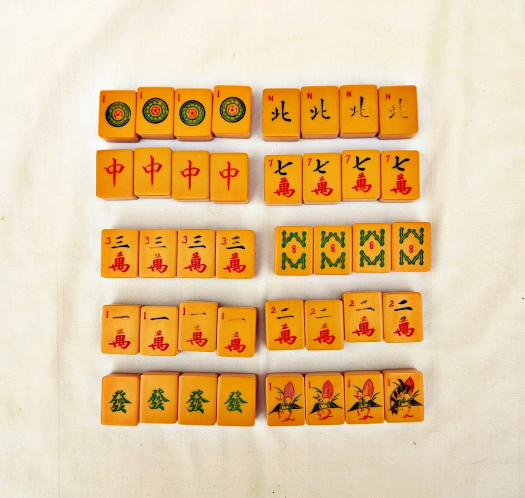 Vintage Bakelite Mahjong Tiles Crafts Pendant Bracelet Select Sold ...