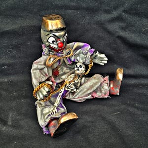 Creepy Clown Doll Ooak Clown Prop on Halloween Horror Clown Porcelain ...