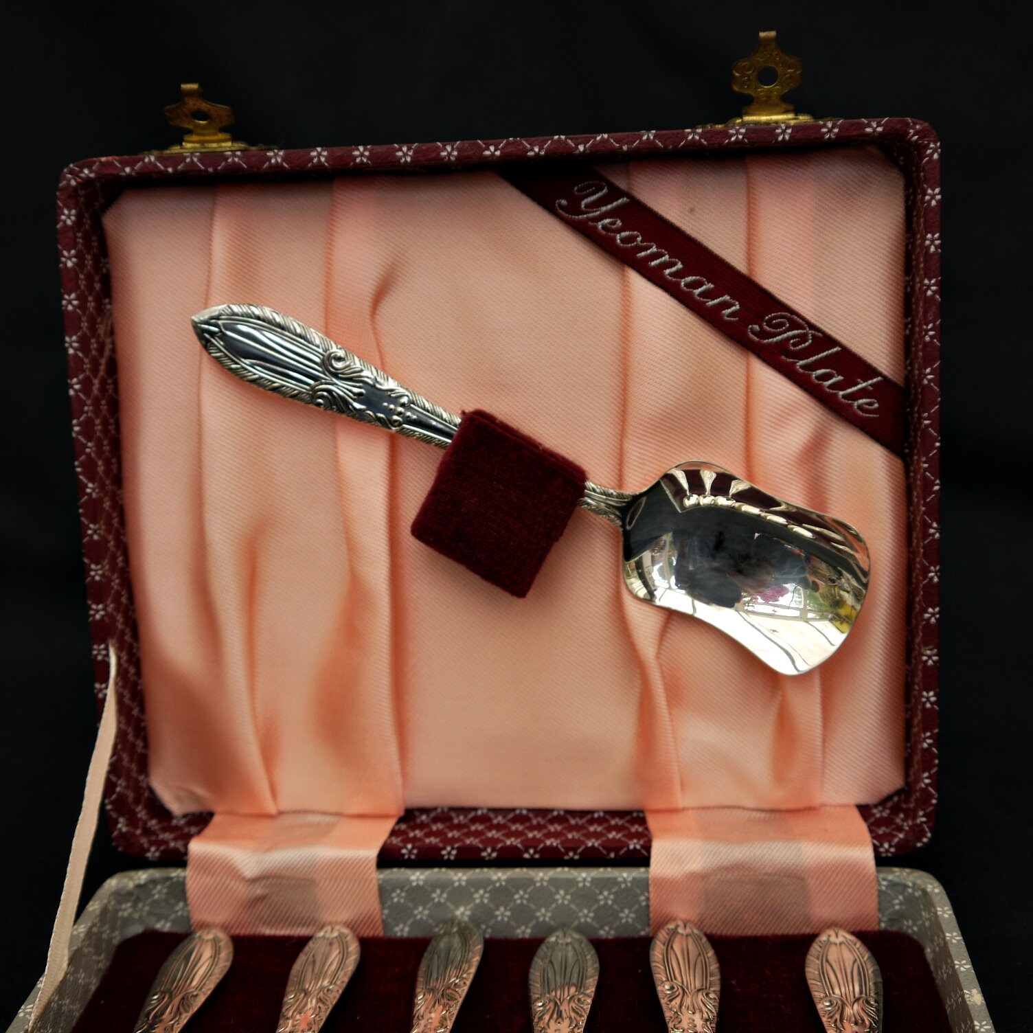 Vintage Yeoman Plate Epns Teaspoons and Sugar Spoon Set 7 Pcs - Etsy UK