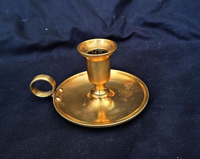 Solid Brass Chamber Sticks Vintage Gold Metal Candle Sticks Brass ...