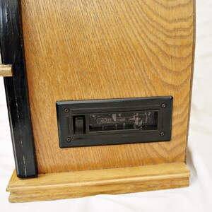 Vintage AM/FM Radio Wooden Retro Radio and Cassettes Art Nr 948755 ...