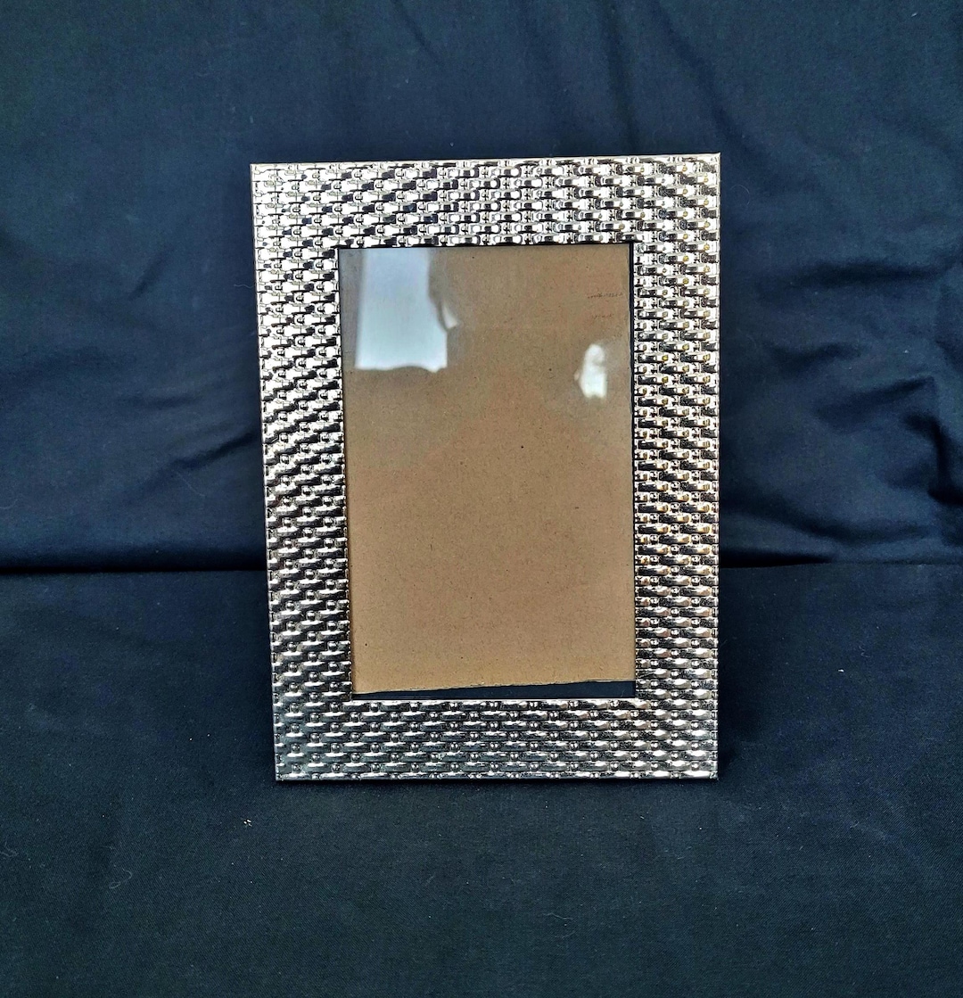 Metal Silver Plate Picture Frame Vintage Silver Photo Frame Ornate ...