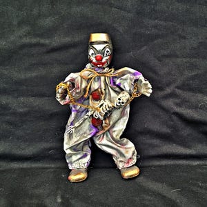 Creepy Clown Doll Ooak Clown Prop on Halloween Horror Clown Porcelain ...