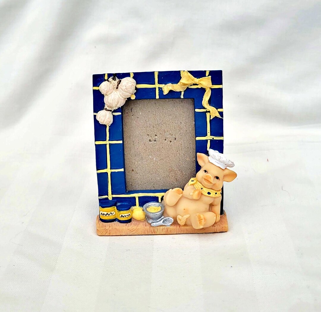 Vintage Regency Fine Arts Piggy Photo Frame - Etsy