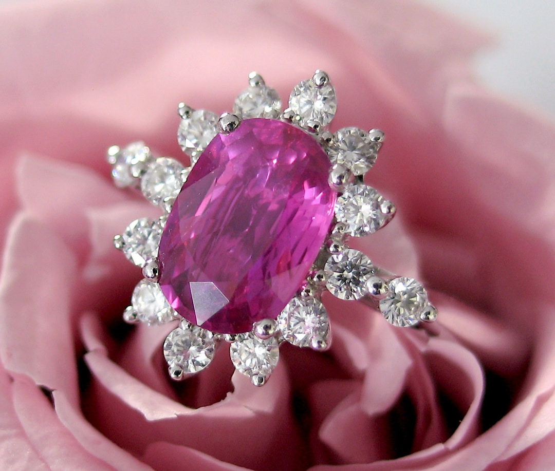 YEAR-END BLOWOUT: Pantone 2023 Piercing Magenta Pink Sapphire and ...