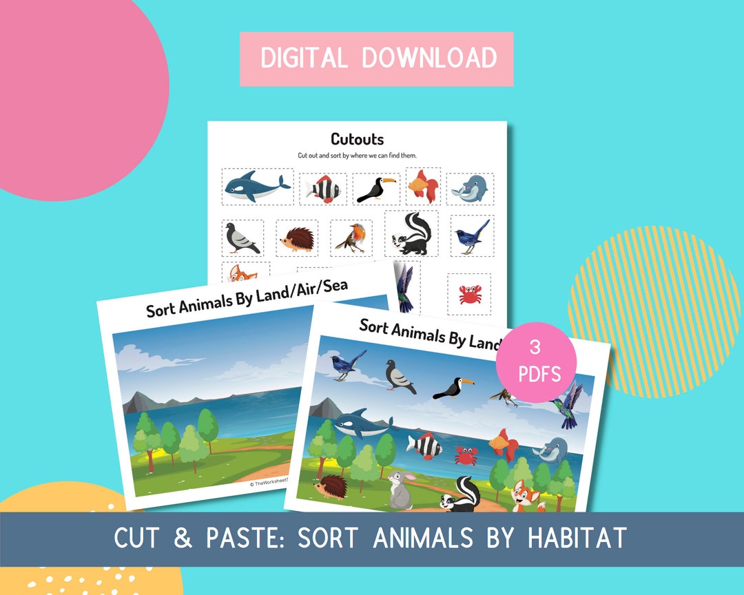 Sort by Habitat-animals-digital Download Matching Activity Matching ...