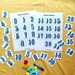 Number Matching-leafy Theme Digital Download Learn Numbers 1-20 Pattern ...