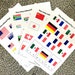 Count and Circle-national Flags- Digital Download Counting Worksheet ...