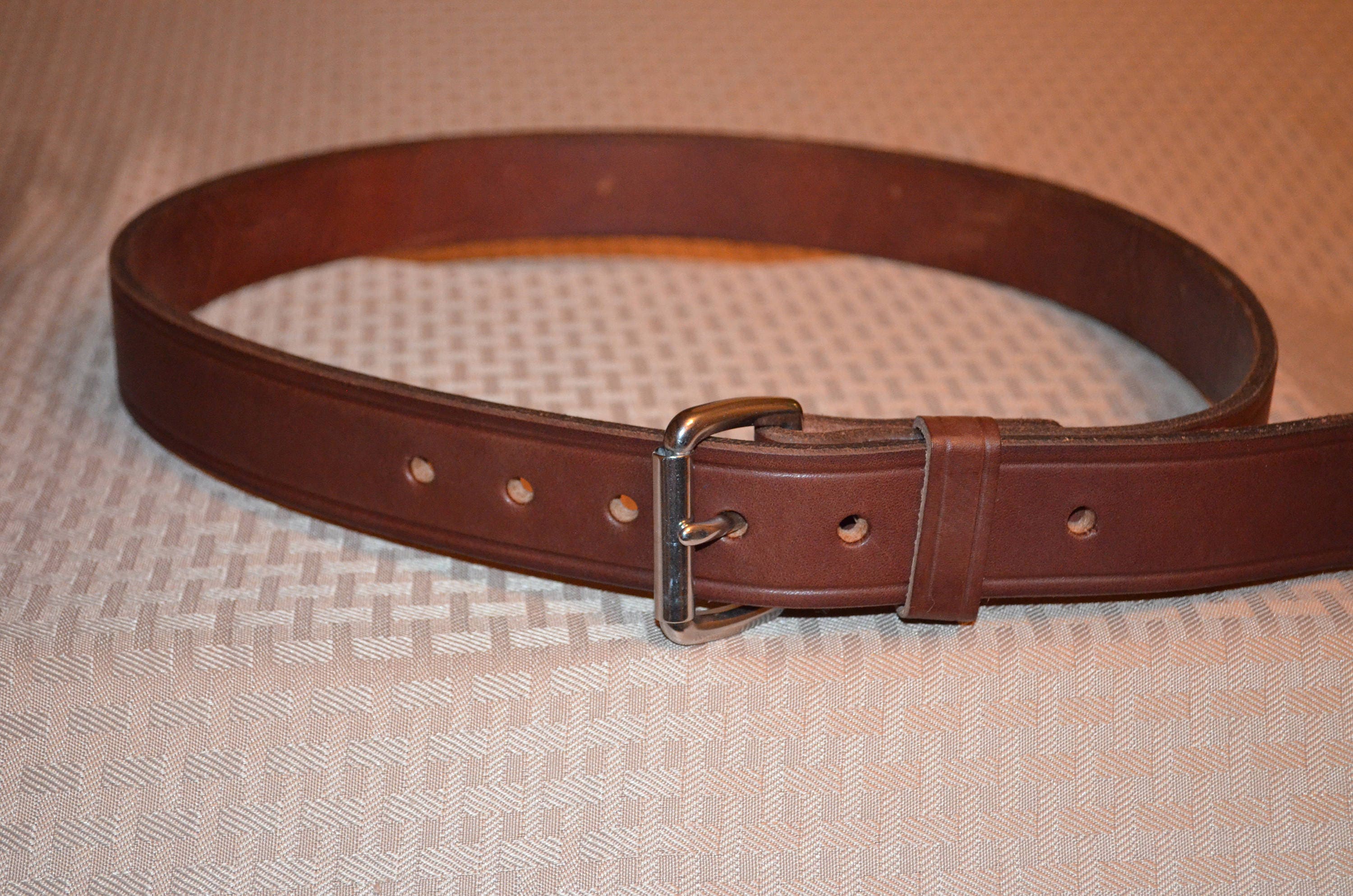 Heavy Duty Leather Belts Made in the USA - Etsy