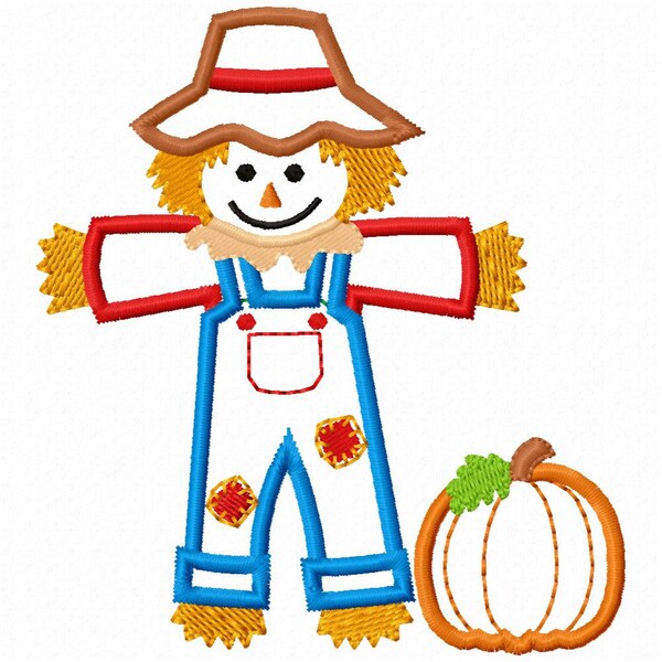 Scarecrow Embroidery - Etsy