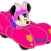 Minnie Mouse Roadster Racers Applique Embroidery Design - Instant ...