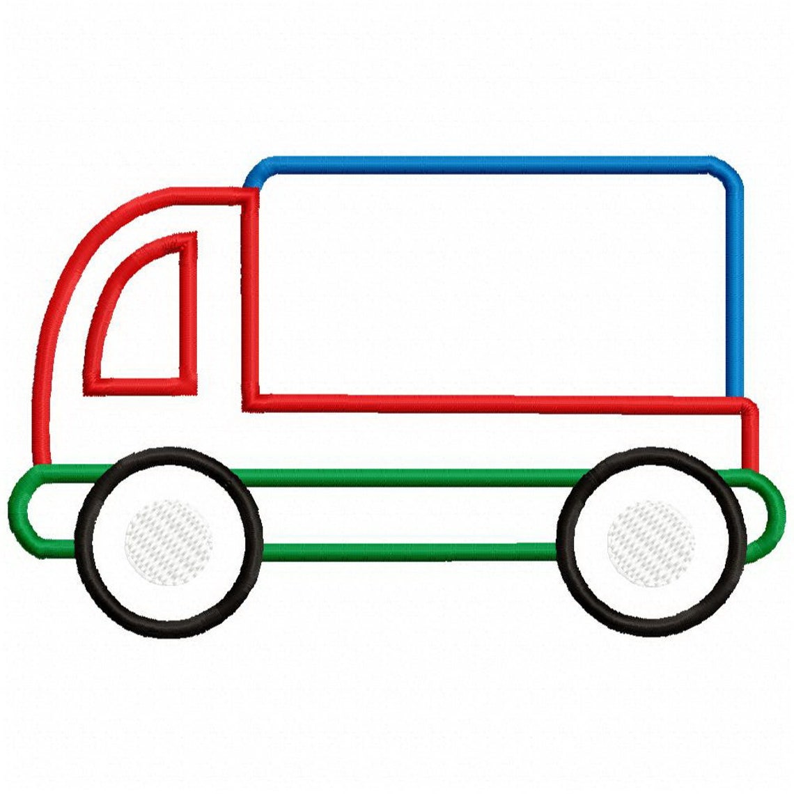 Box Truck Applique Embroidery Design Instant Download - Etsy