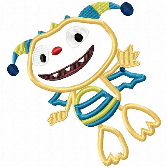 Henry Huggle Monster Applique Embroidery Design Instant - Etsy