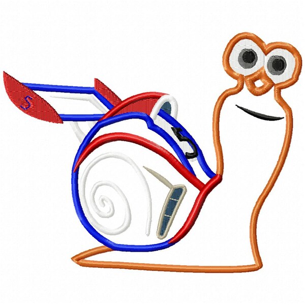 Snail Applique - Etsy