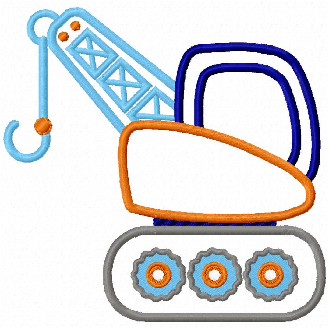 Crane Applique Embroidery Design Instant Download - Etsy