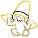 Curious George Hat Applique Embroidery Design Instant - Etsy