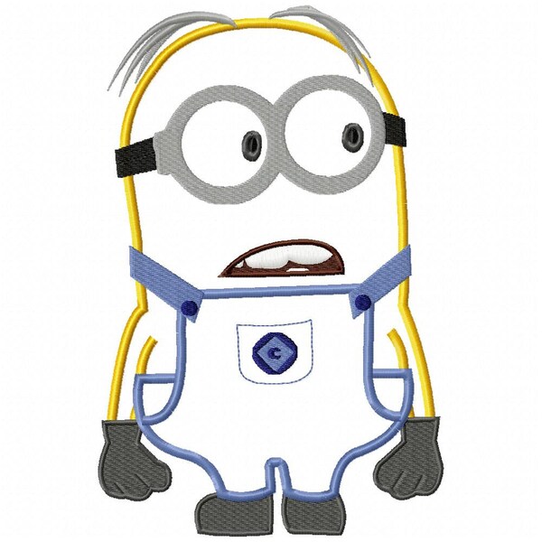 Minion Embroidery Design - Etsy