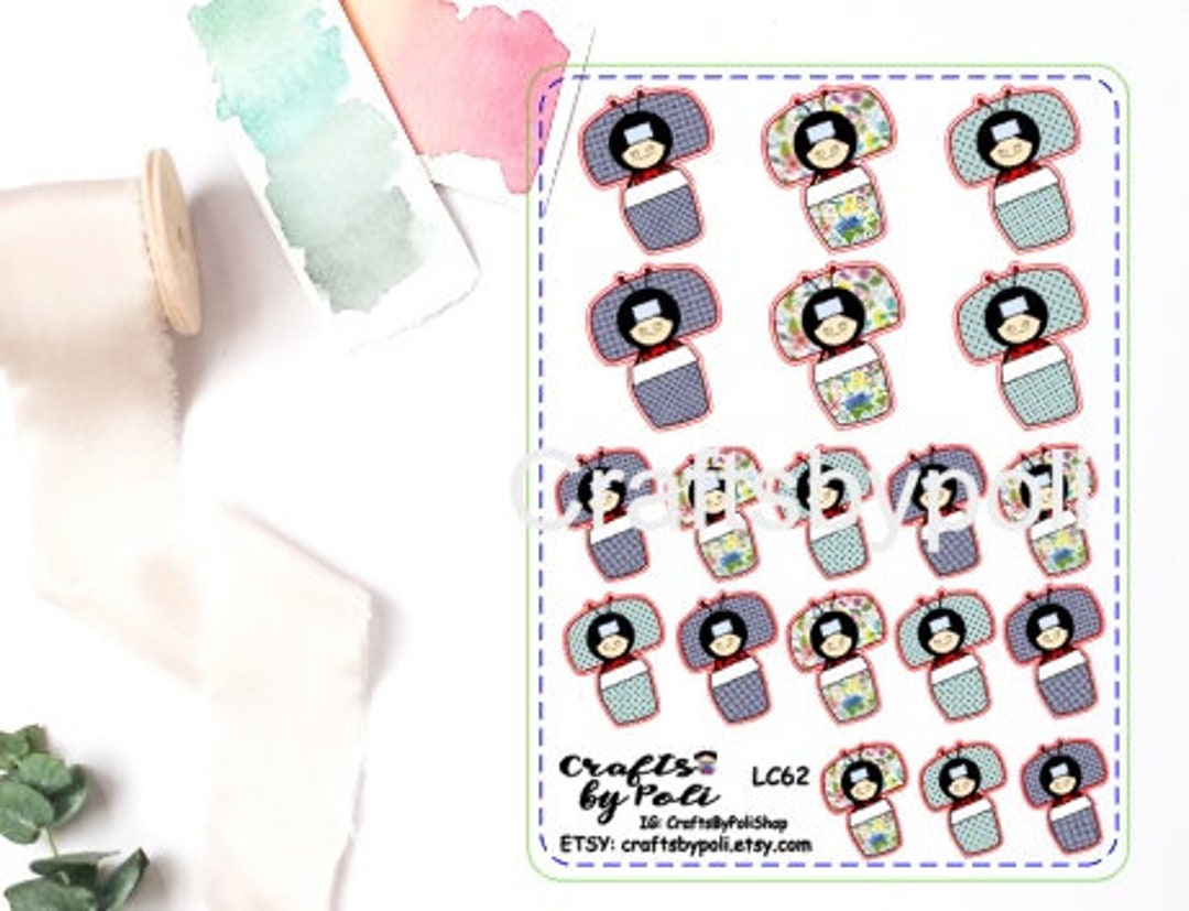 LC62 Loli Sick Sticker | Unwell Sticker | Fever Sticker | Not Feeling ...