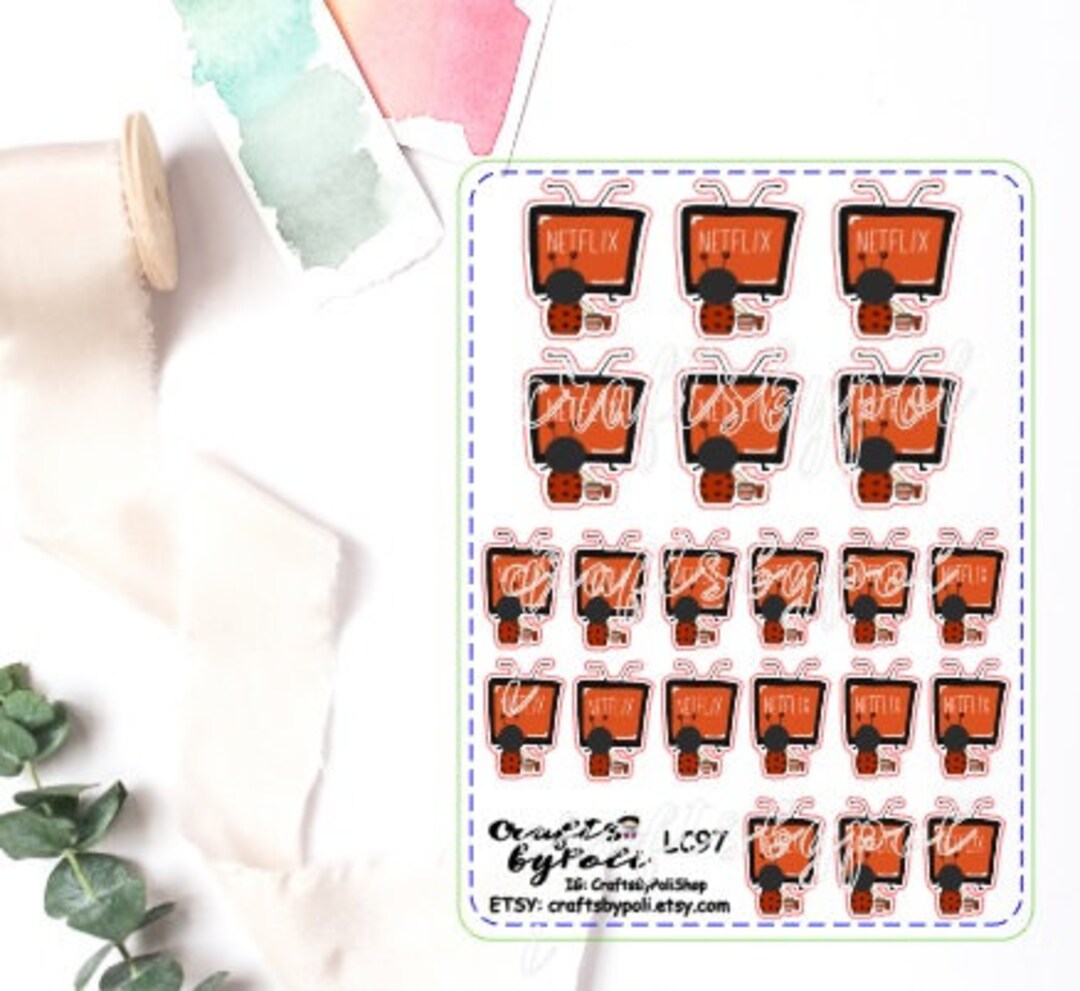 LC97 Loli Netflix Sticker | Watching Sticker | TV Sticker | Binge Watch ...