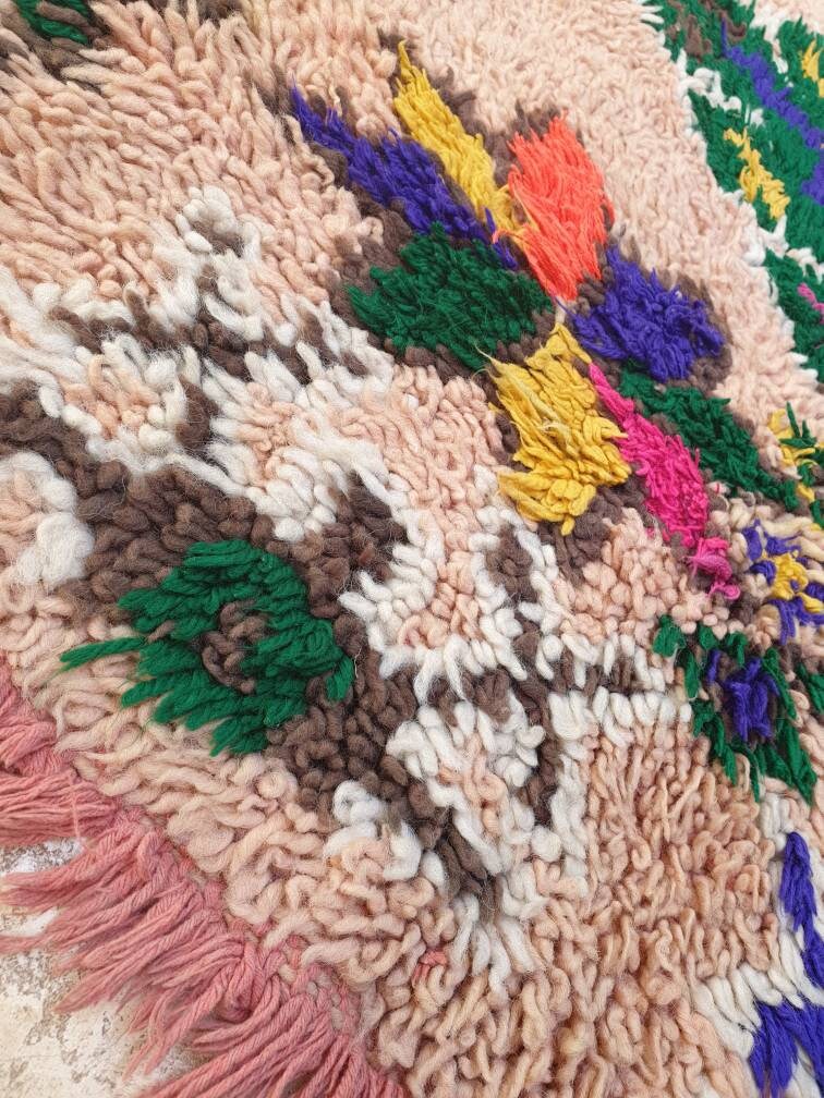 Small Moroccan Runner Rug Pink Rug Moroccan Decor Bedroom - Etsy