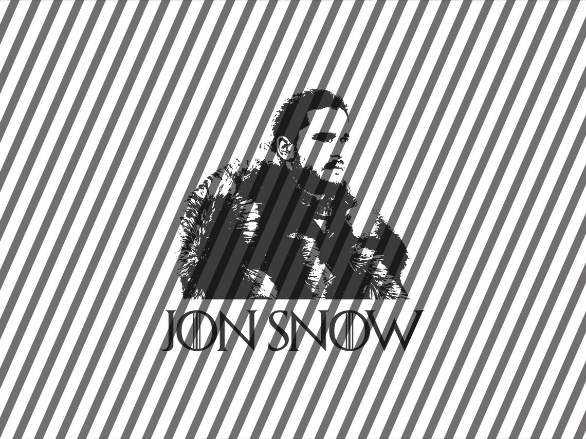 Jon Snow SVG Bundle ,jon Snow Digital File ,jon Snow Clipart ,jon Snow ...