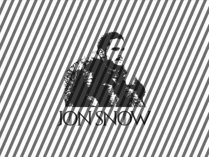 Jon Snow SVG Bundle ,jon Snow Digital File ,jon Snow Clipart ,jon Snow ...