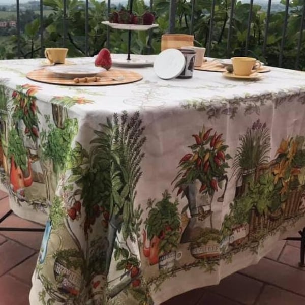 Italian Table Cloth - Etsy