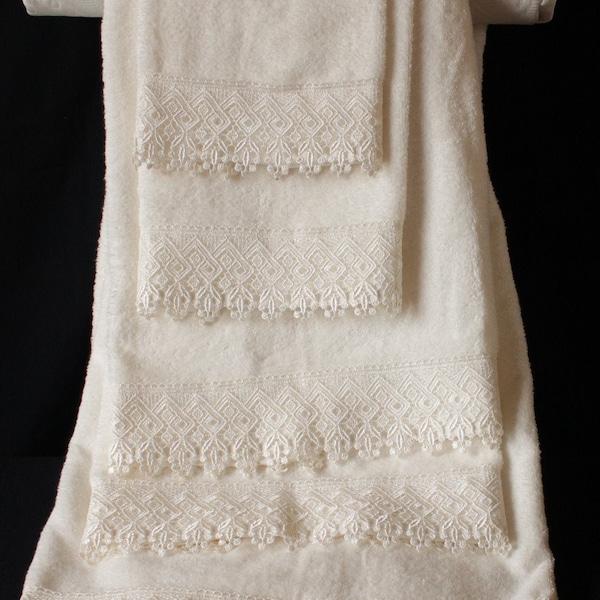 Lace Towels - Etsy