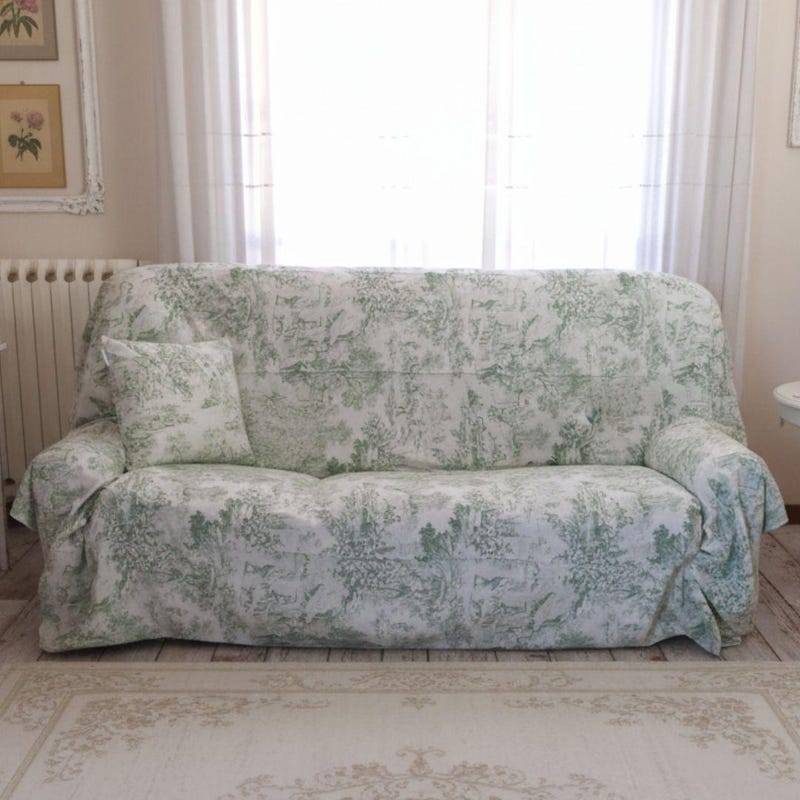 Sofa Cover With Bows - Etsy