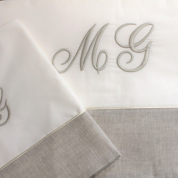 Monogrammed Bedding - Etsy
