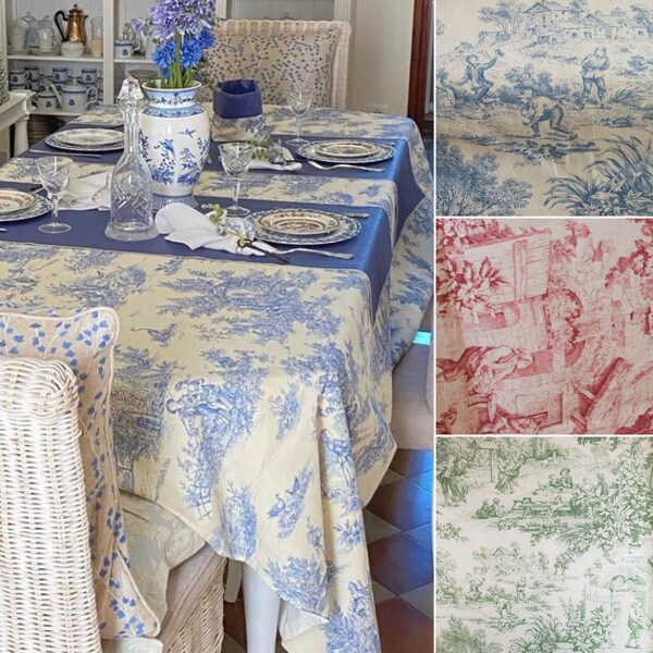 Toile De Jouy - Etsy