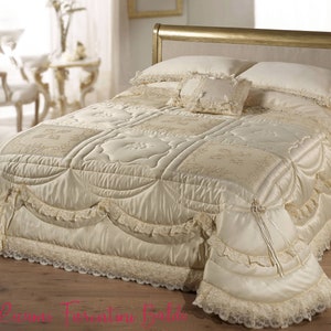 Luxury Comforter. Elegant Bedding Set, Bridal Bedding, Best Anniversary ...