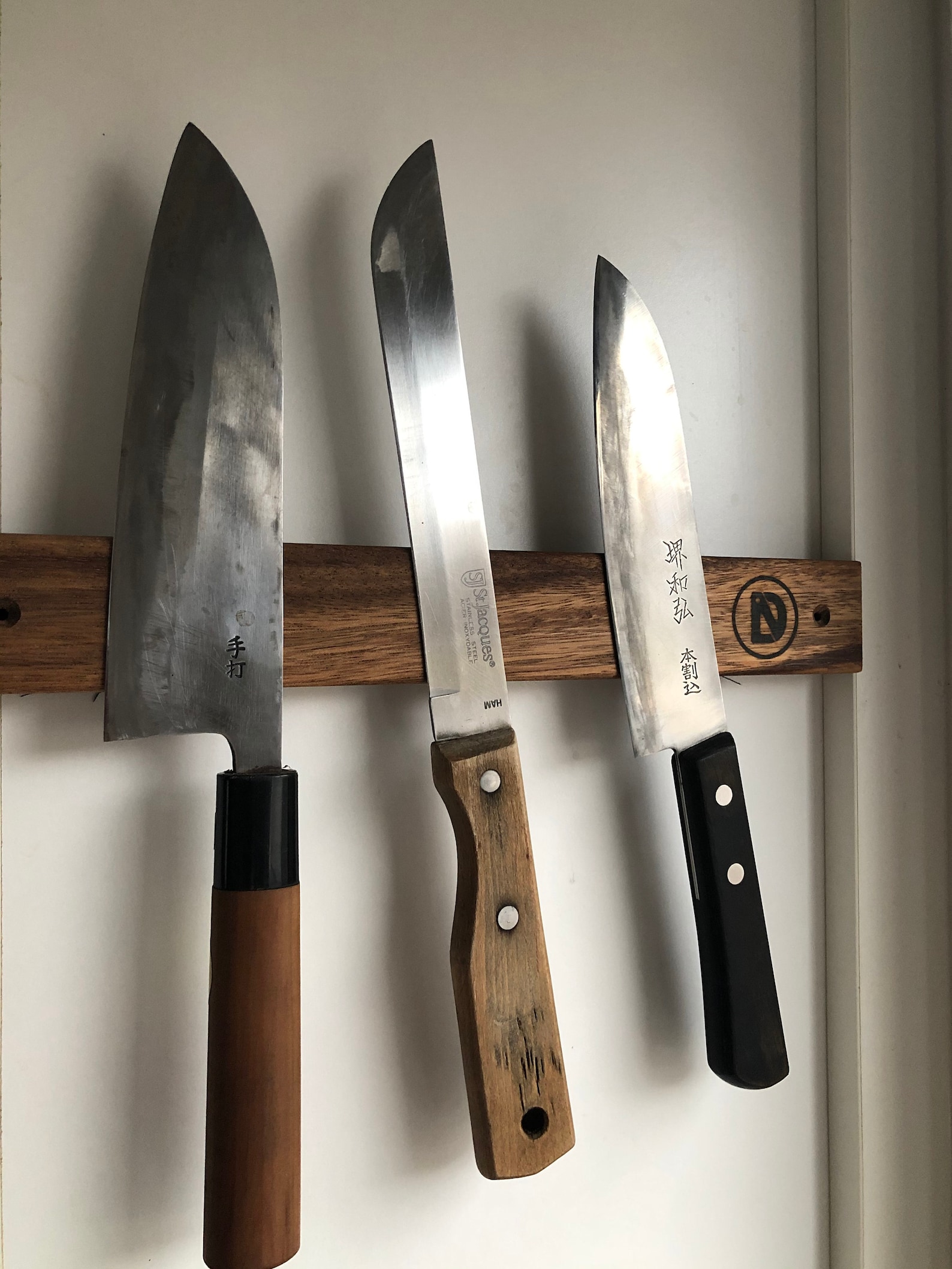 Porte-couteau magnétique en bois porte-couteau magnétique - Etsy France