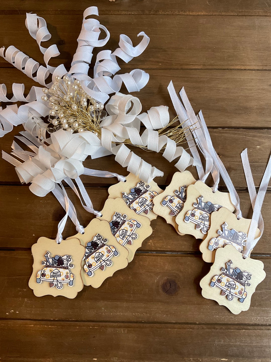 Wedding Party Favor Tags, Table Decor, Table Scatters, Bridal Shower ...