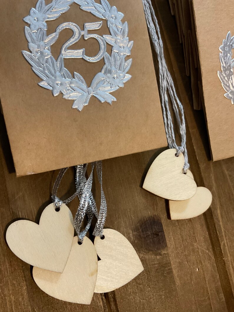 25th Celebration Favor Bags and Tags, Special Gift Bags and Tags - Etsy
