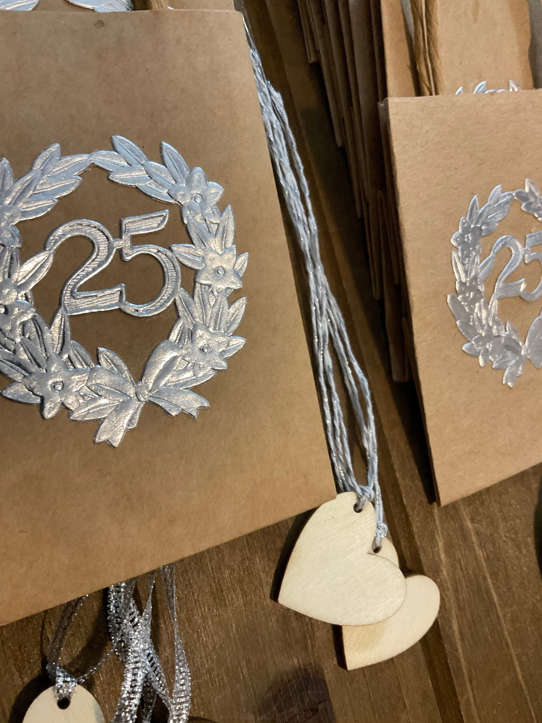 25th Celebration Favor Bags and Tags, Special Gift Bags and Tags - Etsy