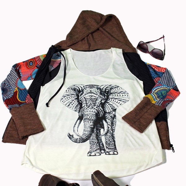Elephant Tank Top - Etsy