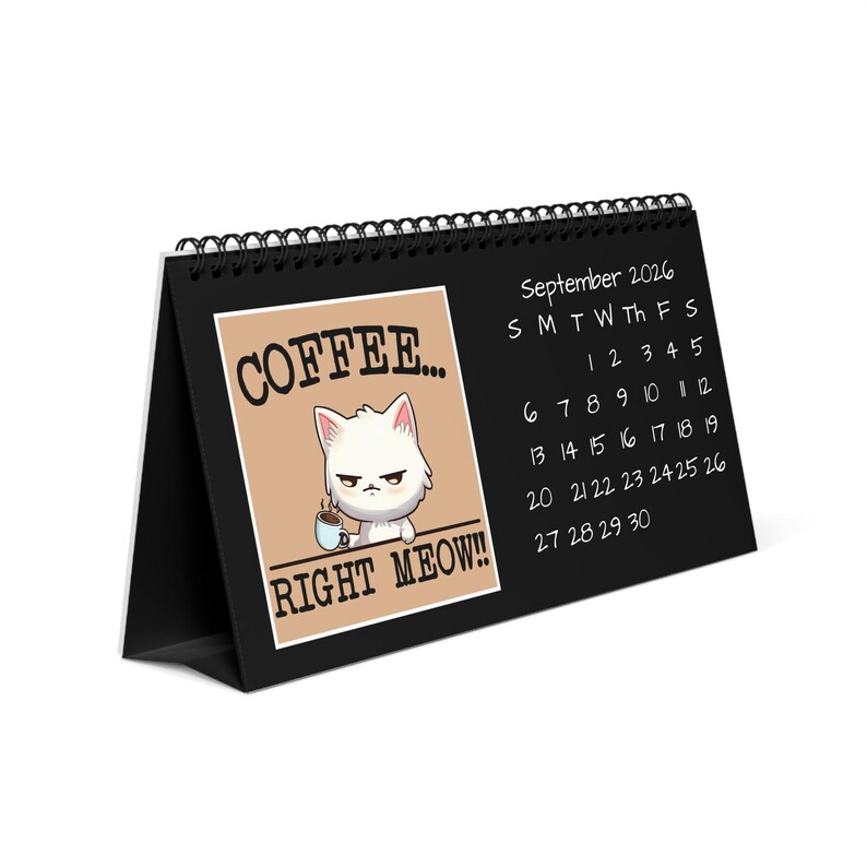 Grumpy Cats With Cattitude 2026 Desk Calendar - Etsy